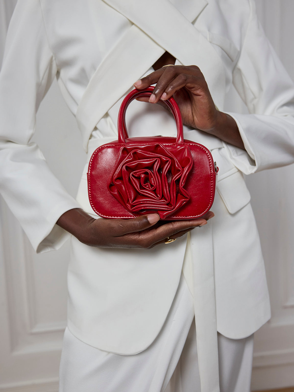 Clare Flower Bow Square Bag – Innovare Denim