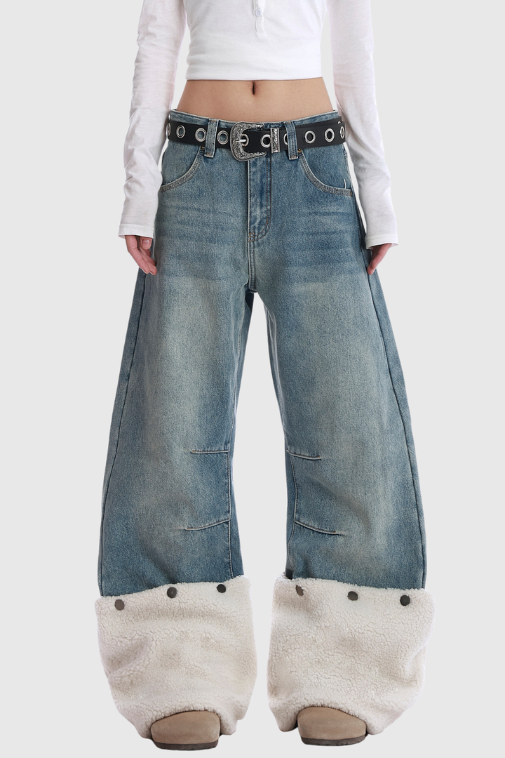 Duy Deconstruct Baggy Jeans – Innovare Denim