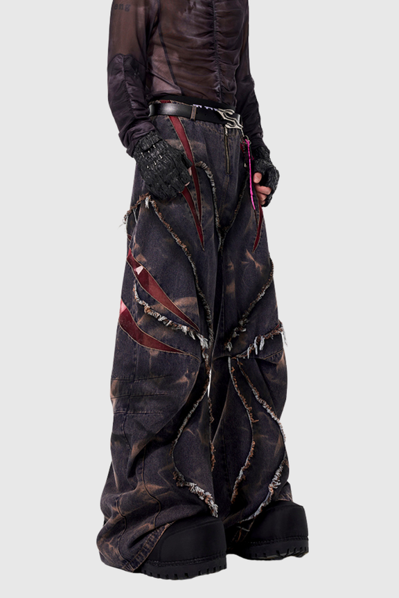 Fabio Deconstruct Fringe Jeans – Innovare Denim